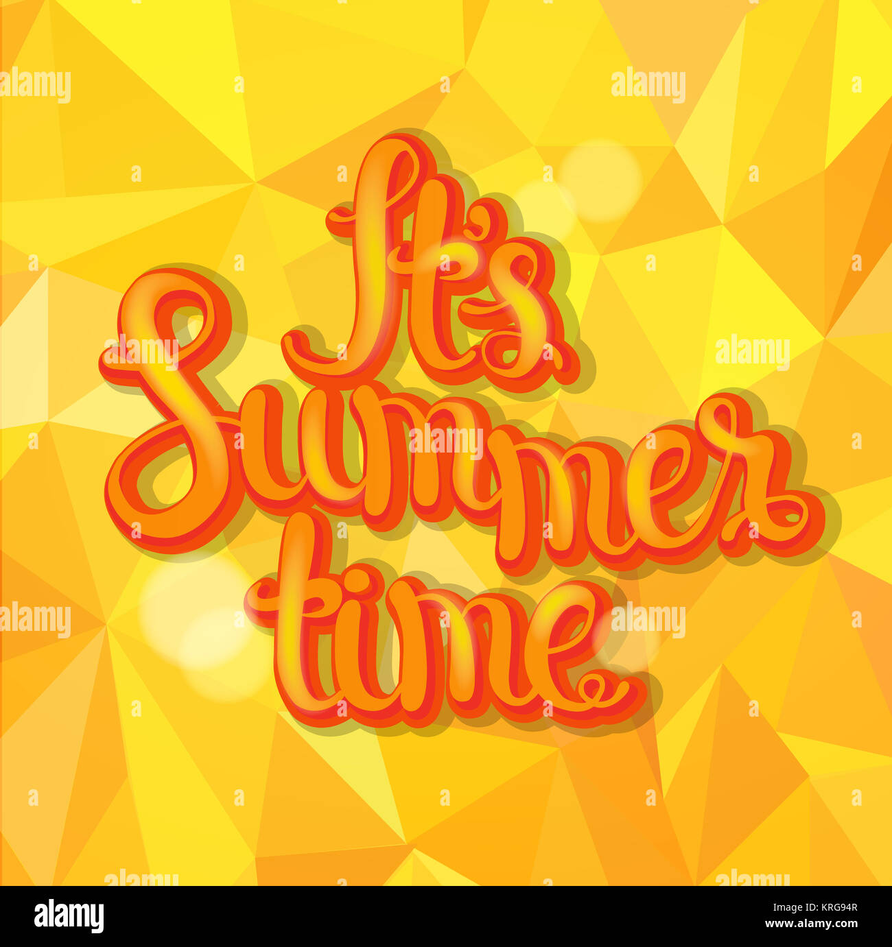 Summer triangle background Stock Photo - Alamy