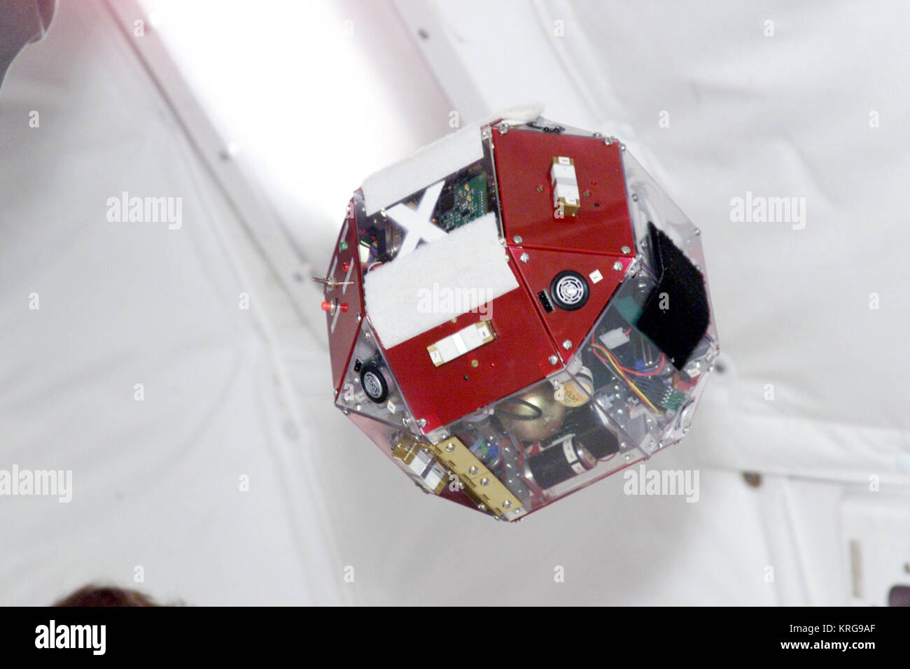 SPHERES test article on NASA KC-135 Stock Photo - Alamy