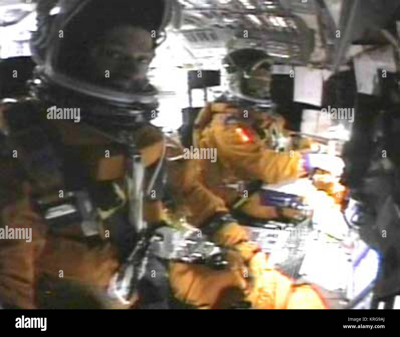 STS-107 Cockpit Video Stock Photo - Alamy