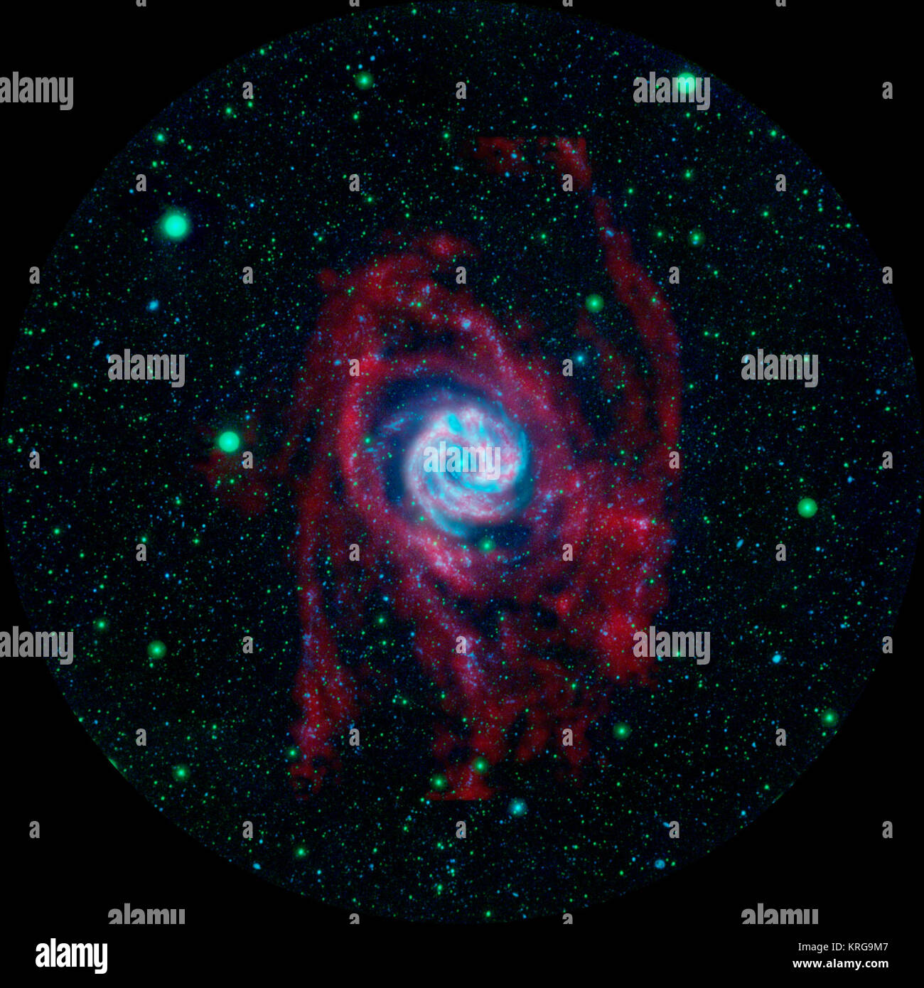 The Southern Pinwheel Galaxy M83 Stock Photo - Alamy