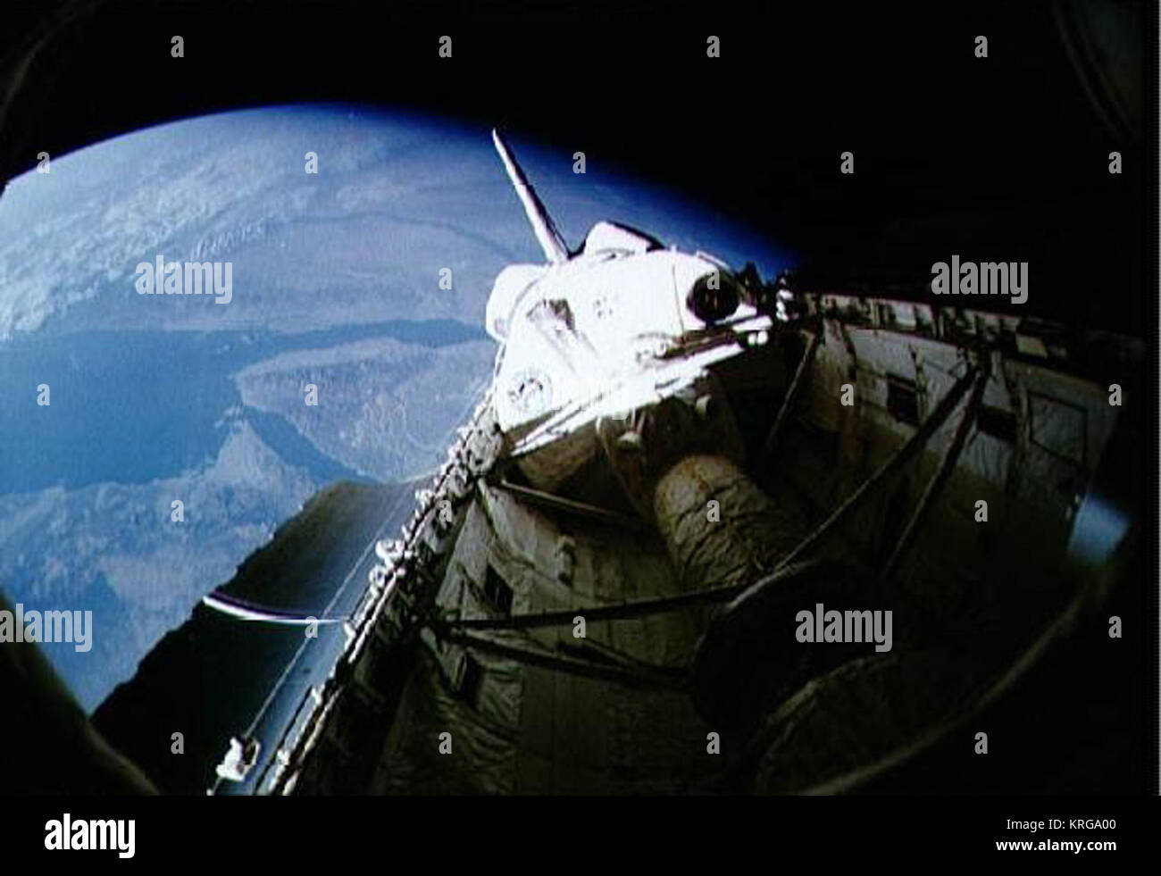 STS-42 view of payload bay Stock Photo - Alamy