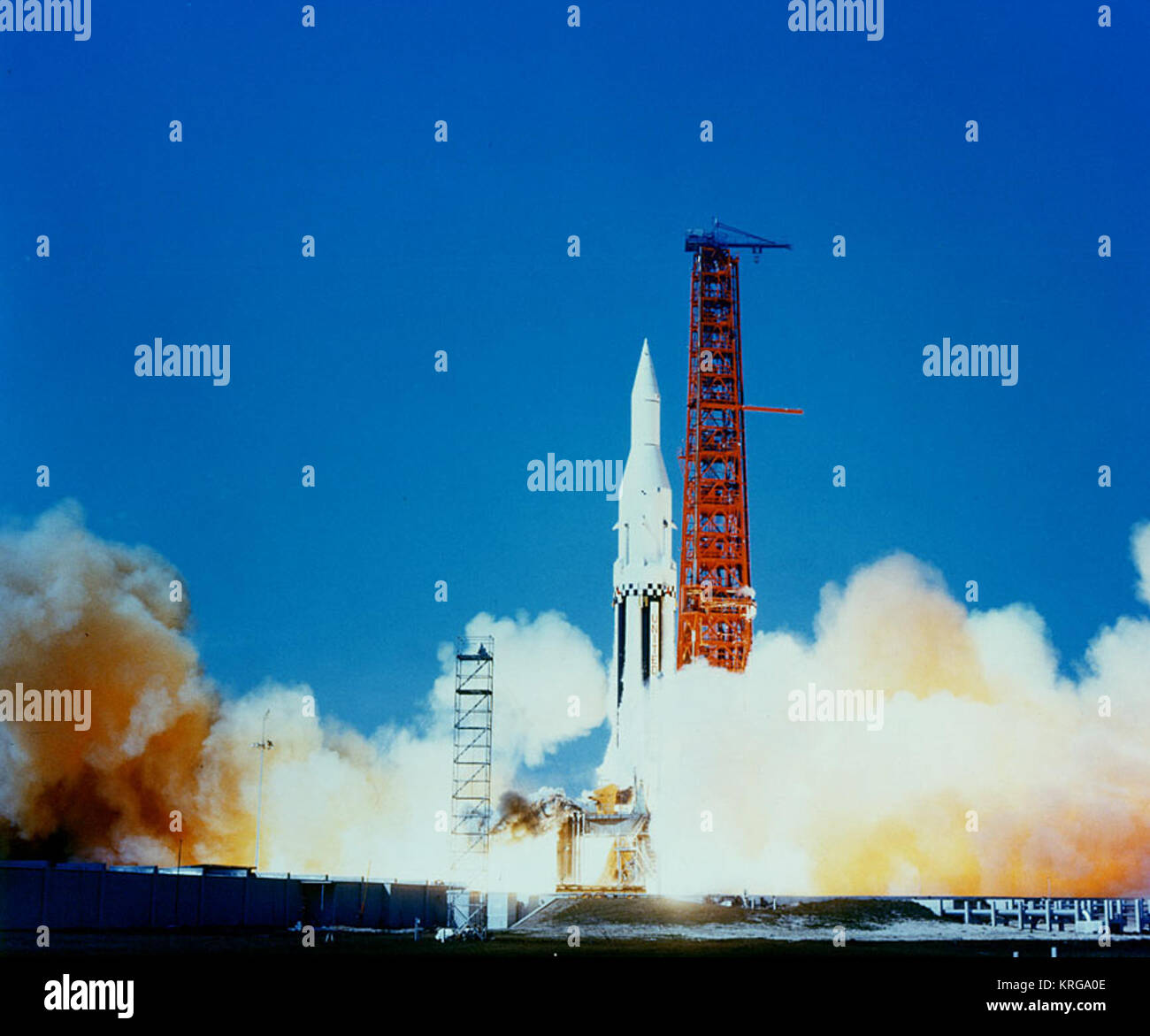 Saturn SA4 launch Stock Photo - Alamy