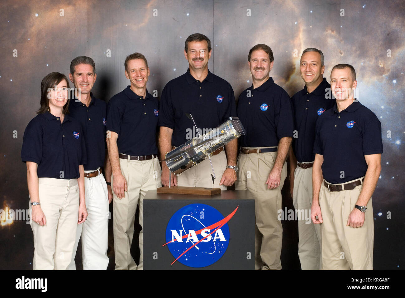 Nasa astronaut crew hi-res stock photography and images - Alamy
