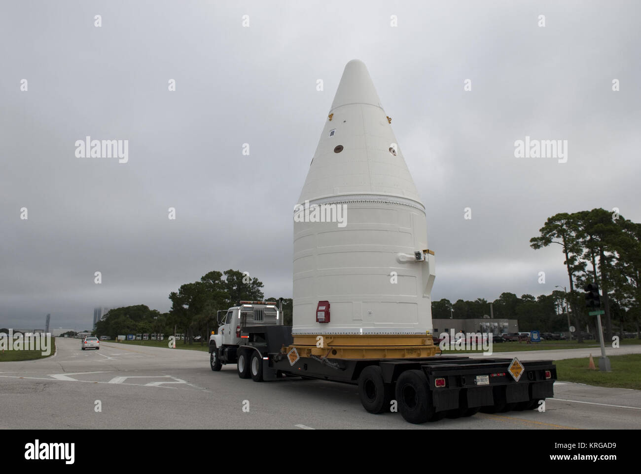 STS-134 SRB right forward assembly Stock Photo - Alamy