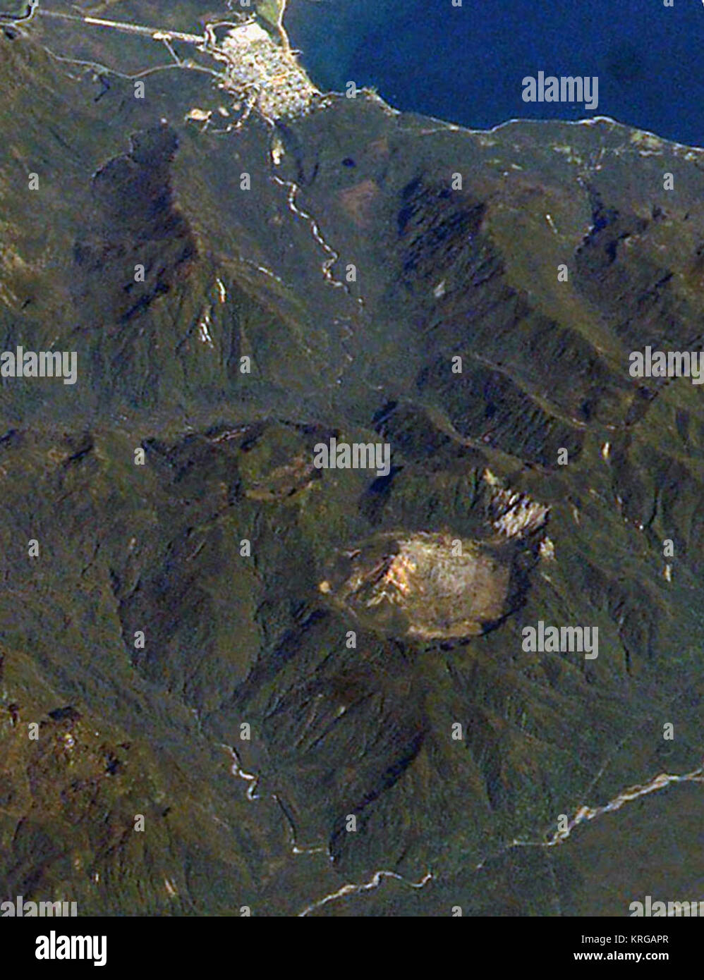 Chaiten Volcano NASA Stock Photo - Alamy