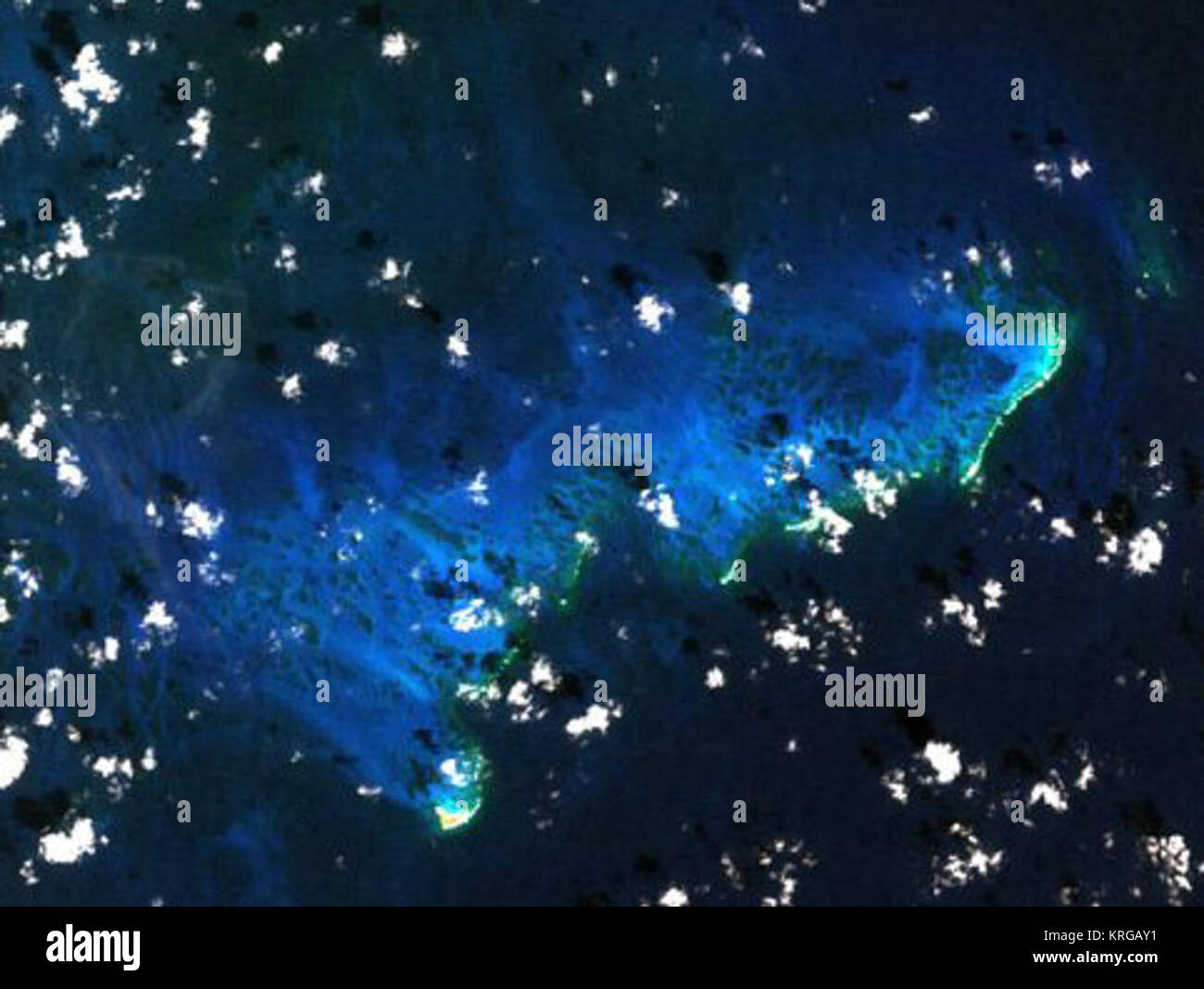 Serranilla Bank Space Stock Photo - Alamy