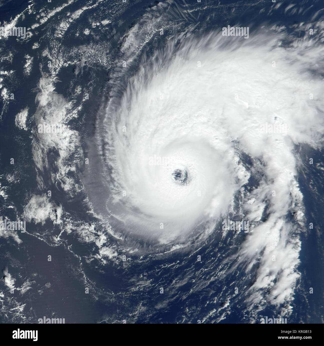 Hurricane Erin 2001 Stock Photo - Alamy