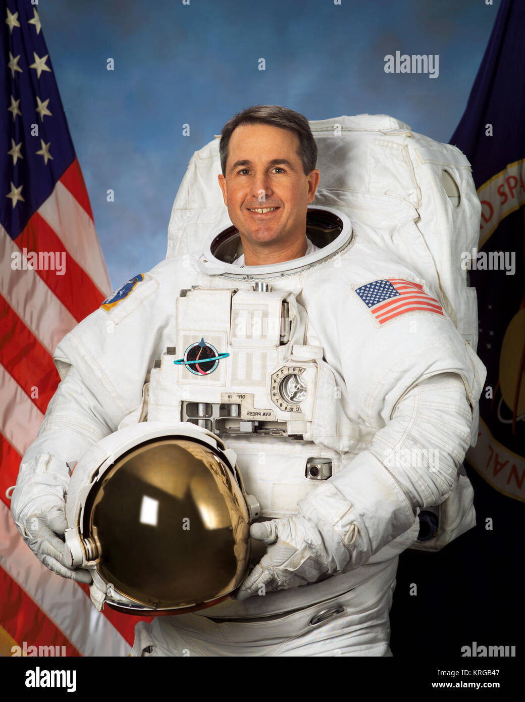 Stephen Robinson NASA STS114 Stock Photo - Alamy