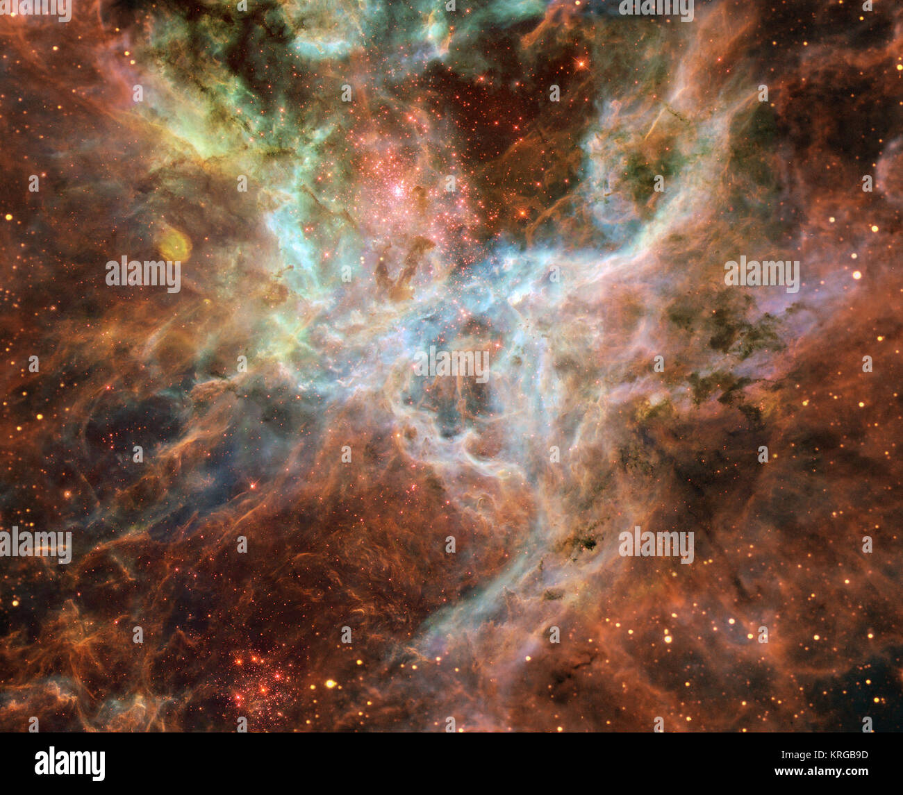 Tarantula Nebula - Hubble Stock Photo - Alamy