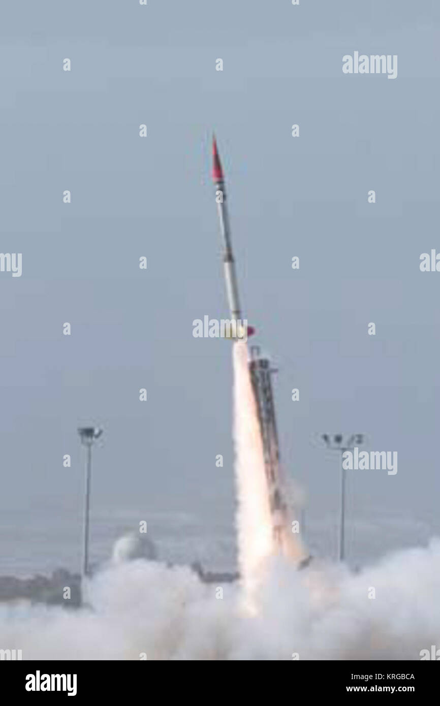 Terrier Mk12 sounding rocket Stock Photo - Alamy