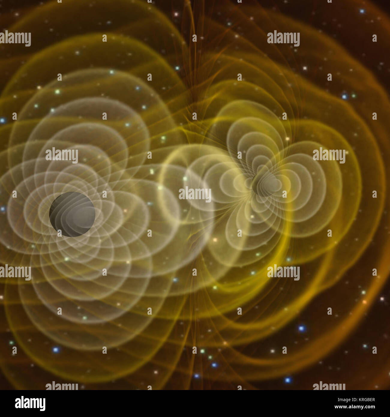 This visualization shows what Einstein envisioned Stock Photo - Alamy