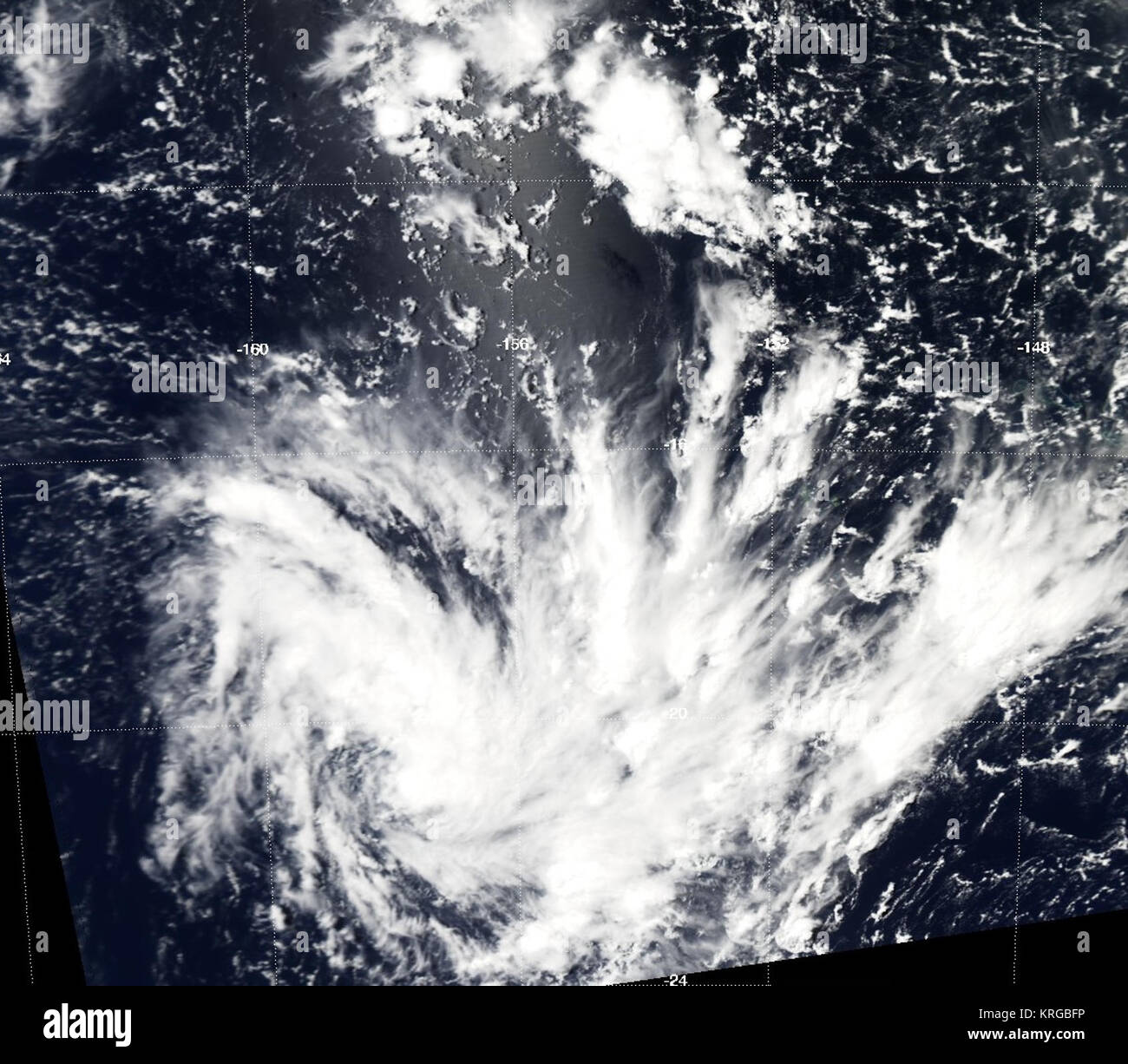 Tropical Cyclone Joni 2009-03-11 Stock Photo - Alamy