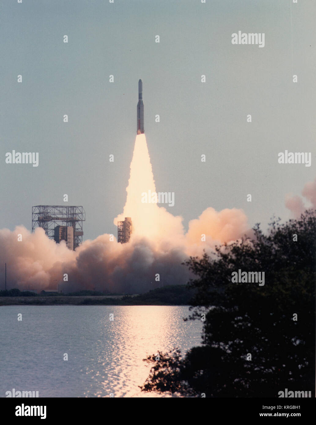 Titan III-C launches with ATS-6 Stock Photo - Alamy