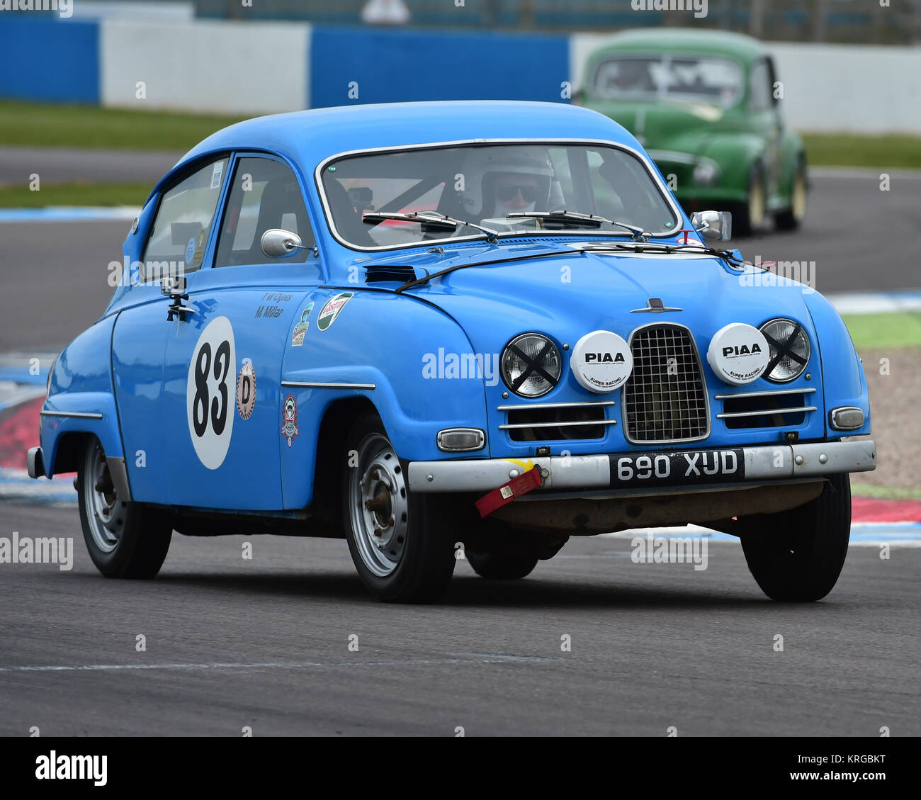 Dr Thomas Clynes, SAAB 96, Historic Racing Drivers Club, HRDC, pre-60 ...