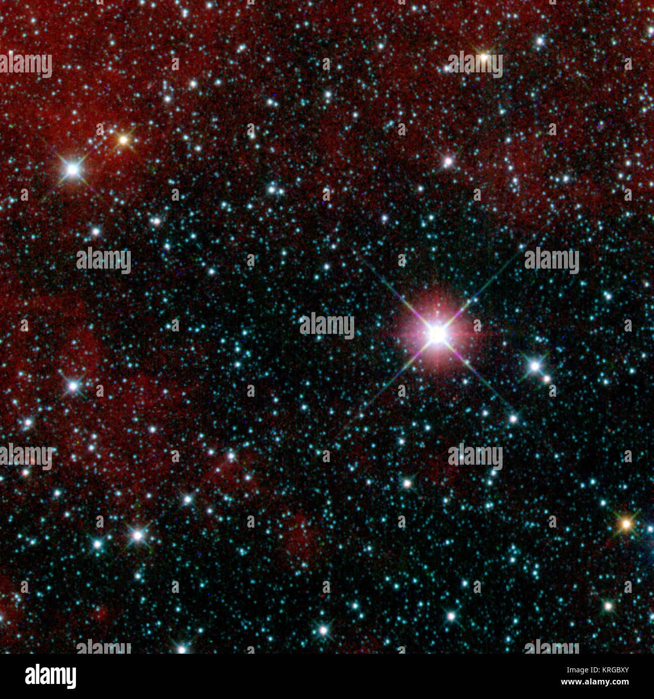 Wide-field Infrared Survey Explorer first-light image Stock Photo - Alamy