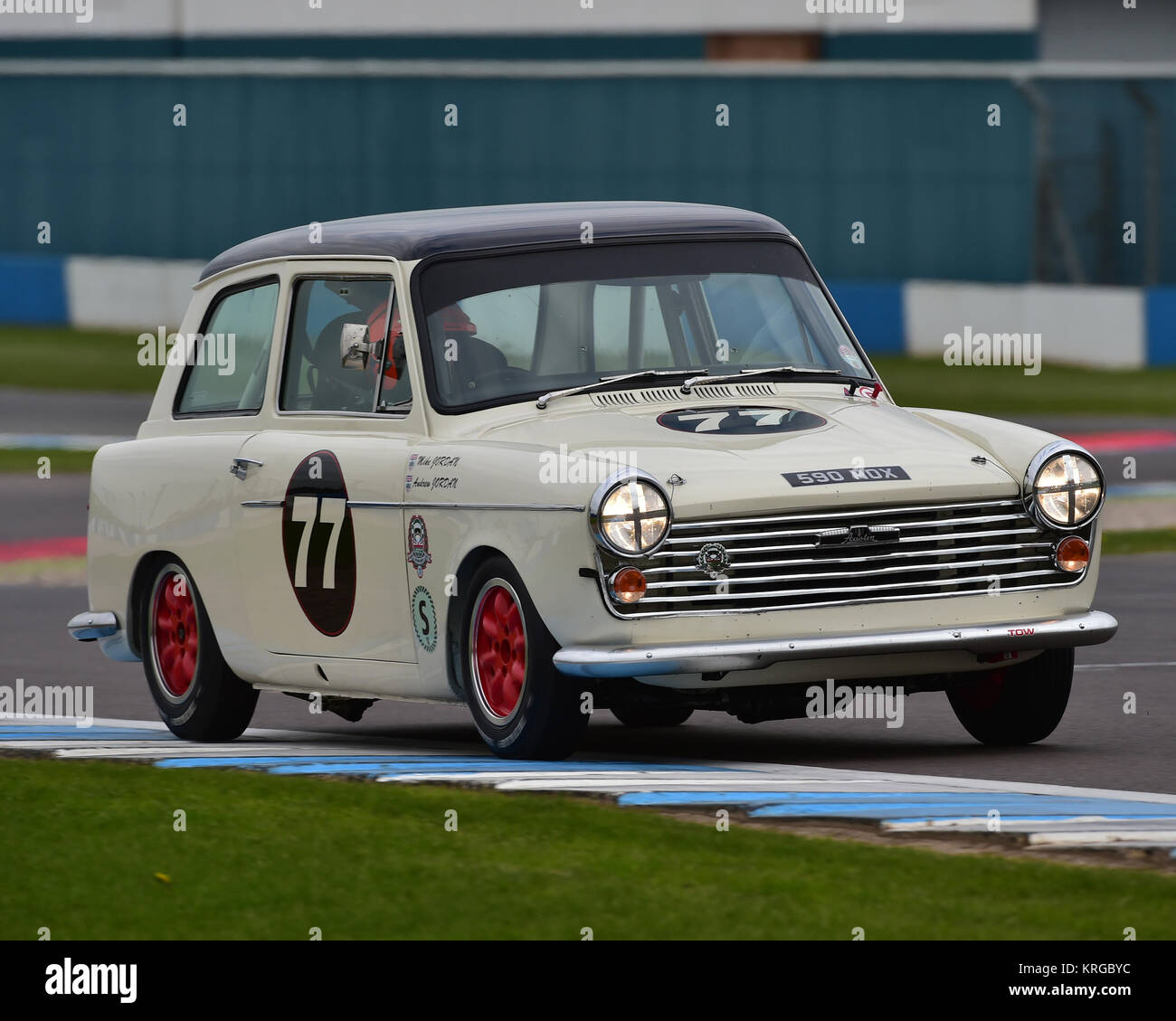 Andrew Jordan, Mike Jordan, Austin GT40, Historic Racing Drivers Club ...