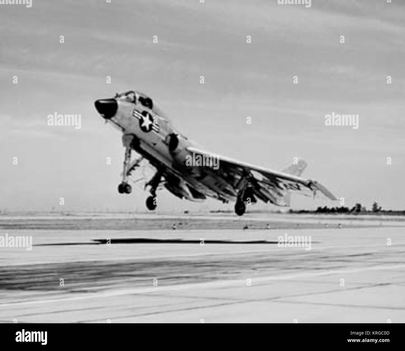 Vought F7U-3 Cutlass Stock Photo - Alamy
