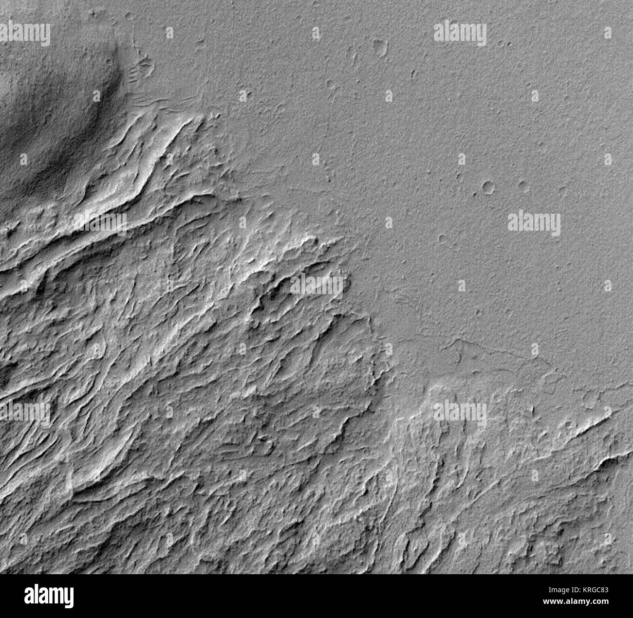 Young and Old Lava Flows Stock Photo - Alamy