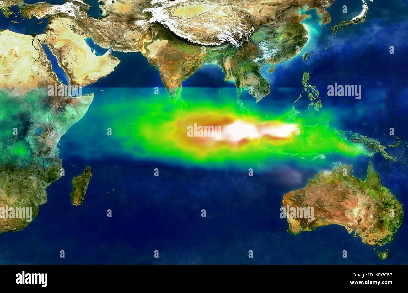 IDL TIFF file TOMS indonesia smog lrg Stock Photo - Alamy