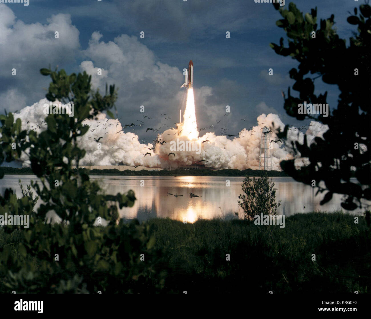 Sts 70 launch hi-res stock photography and images - Alamy