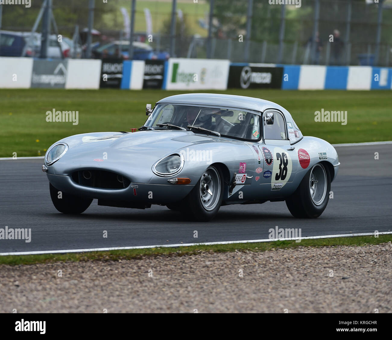 Cliff Gray, Martin Brewer, Jaguar E-Type, Jaguar Classic Challenge, pre ...