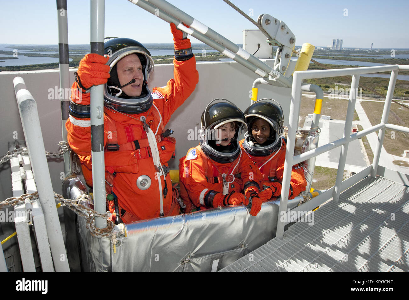 STS-131 TCDT 9 Stock Photo - Alamy