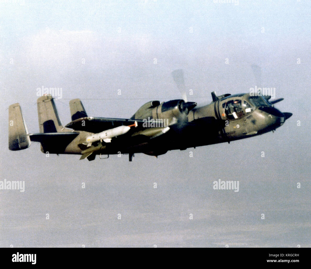 OV-1C NASA in flight 1983 Stock Photo - Alamy