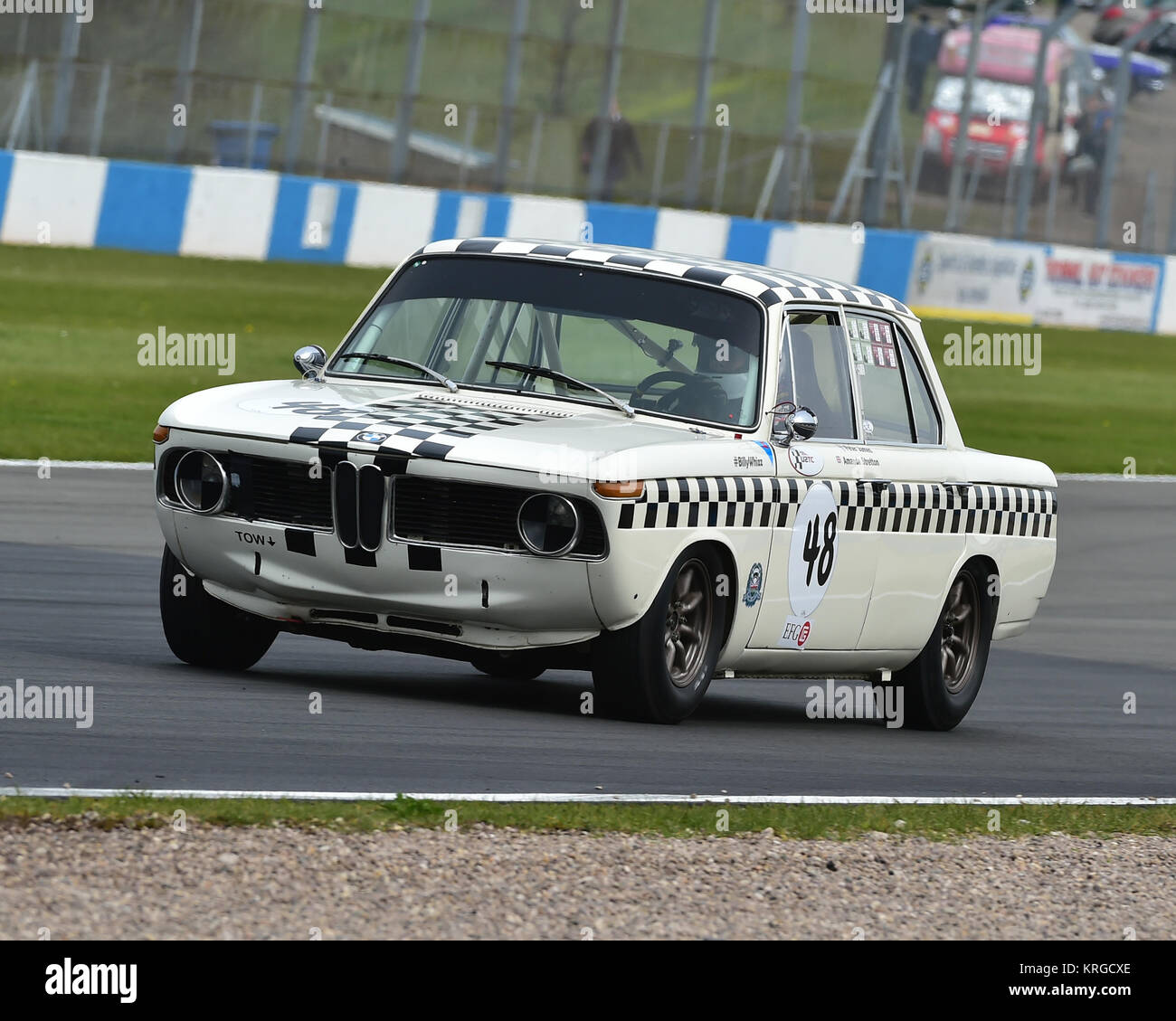 Amanda Stretton, Peter James, BMW 1800 Ti, U2TC Trophy, pre-66 under 2 ...