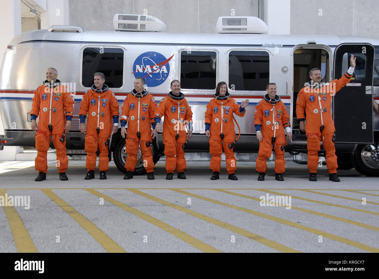 NASA Van STS-125 Stock Photo - Alamy