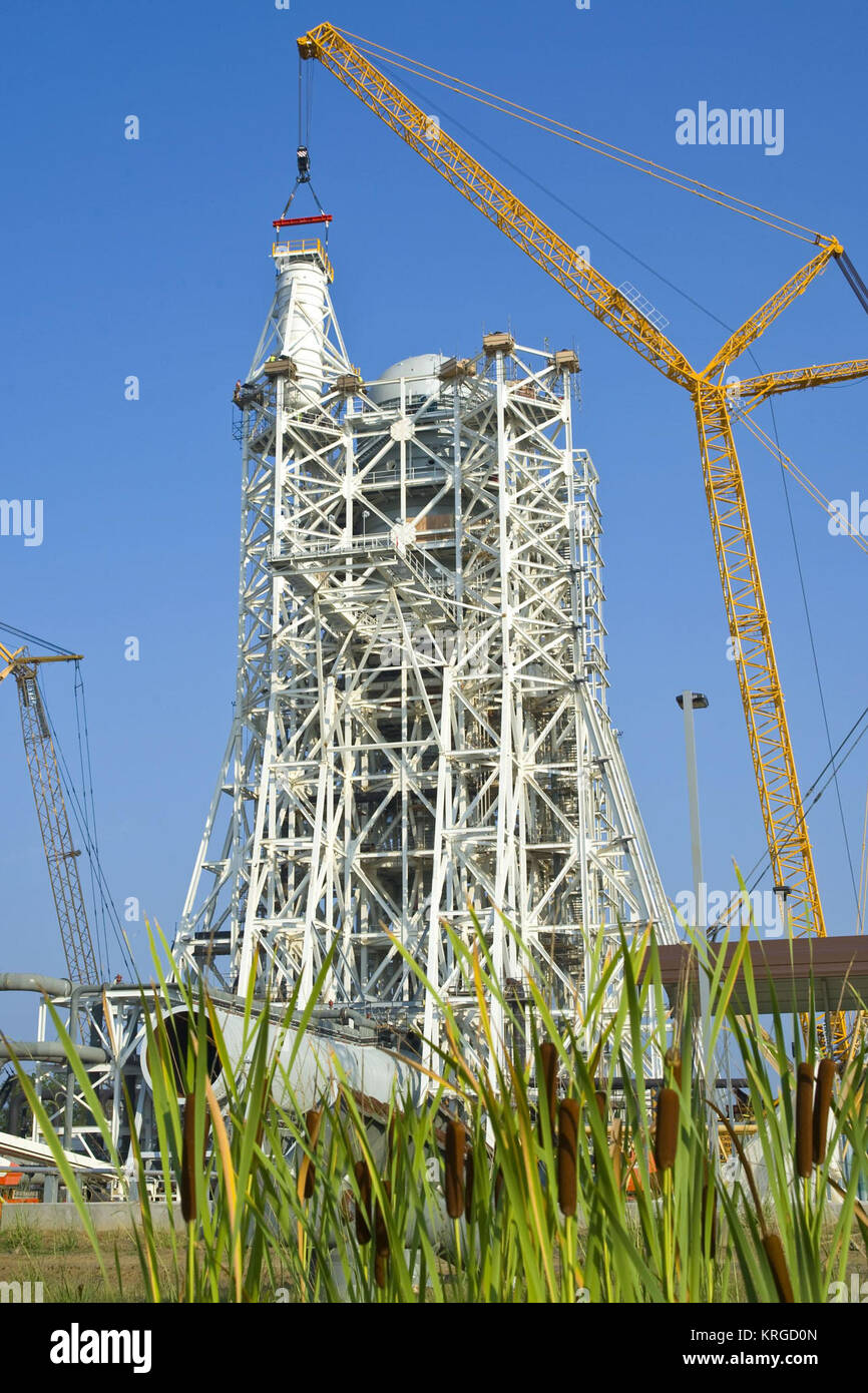 Liquid O2 Tank A-3 Test Stand Stennis Space Center Stock Photo - Alamy