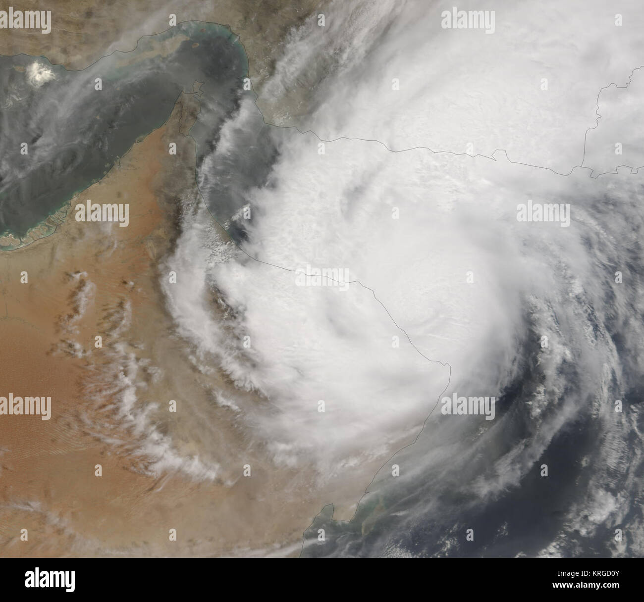 Gonu 06 jun 2007 0715Z Stock Photo - Alamy