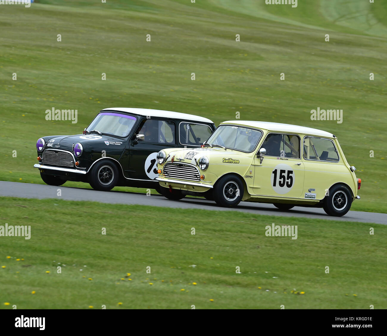 Peter Baldwin, Graham Churchill, Morris Mini Cooper S, Ray Low, Austin ...