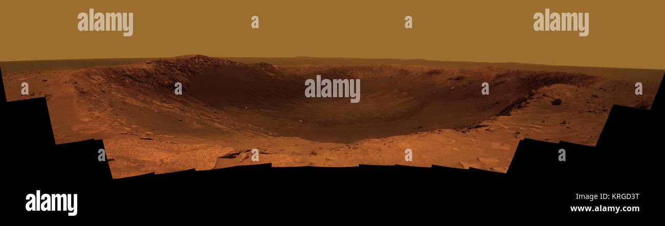 Crater mars hi-res stock photography and images - Alamy
