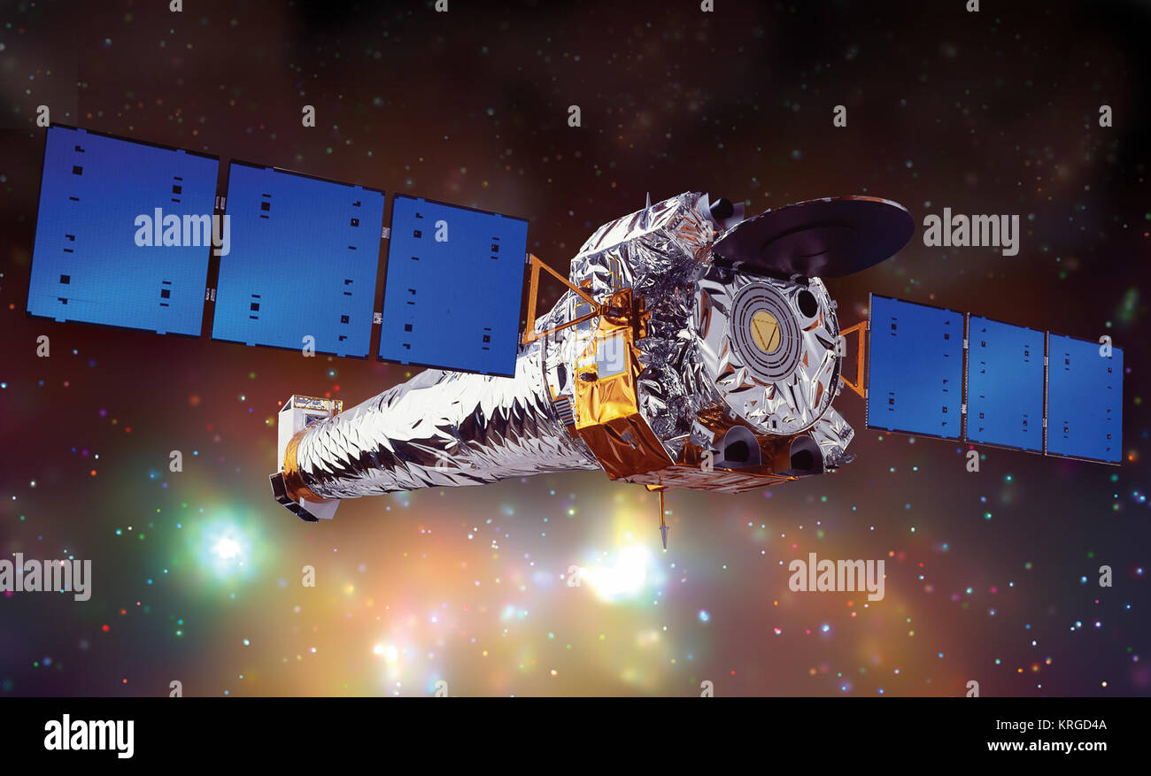 Chandra artist illustration Stock Photo - Alamy