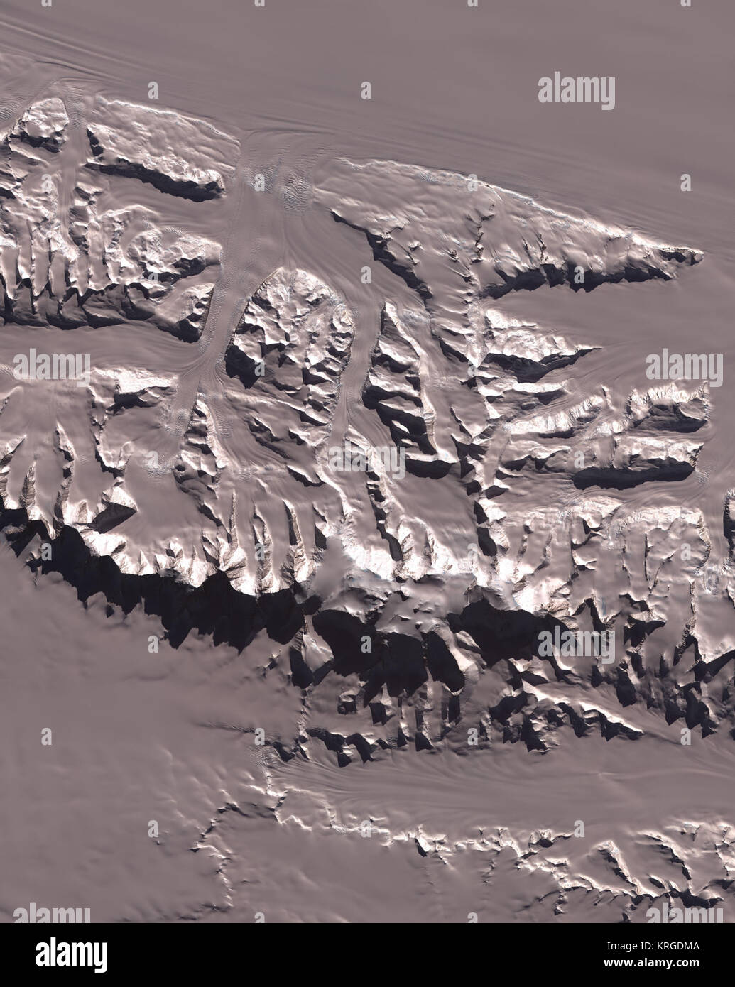 Antarctica from space on hi-res stock photography and images - Alamy