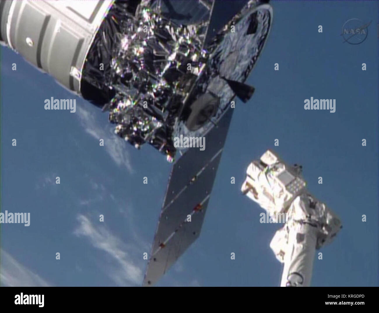 Cygnus 1 release 28029 Stock Photo - Alamy