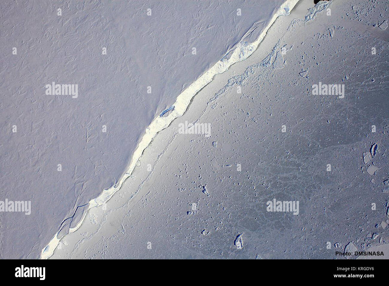 Getz Ice Shelf - Oct. 17, 2011 by NASA Stock Photo - Alamy