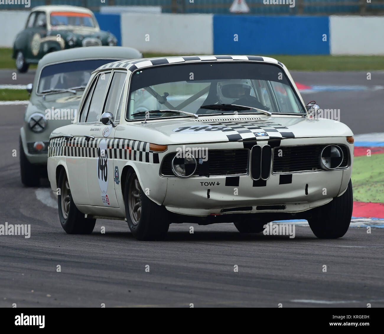 Peter James, Amanda Stretton, BMW 1800 TiSA, HRDC, Coys Trophy, Pre-66 ...