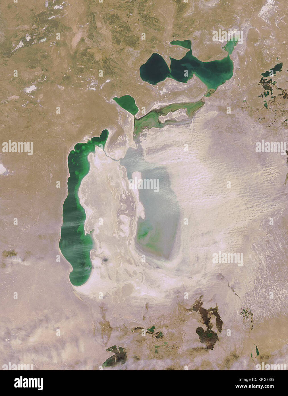 Aral sea satellite image image hi-res stock photography and images - Alamy