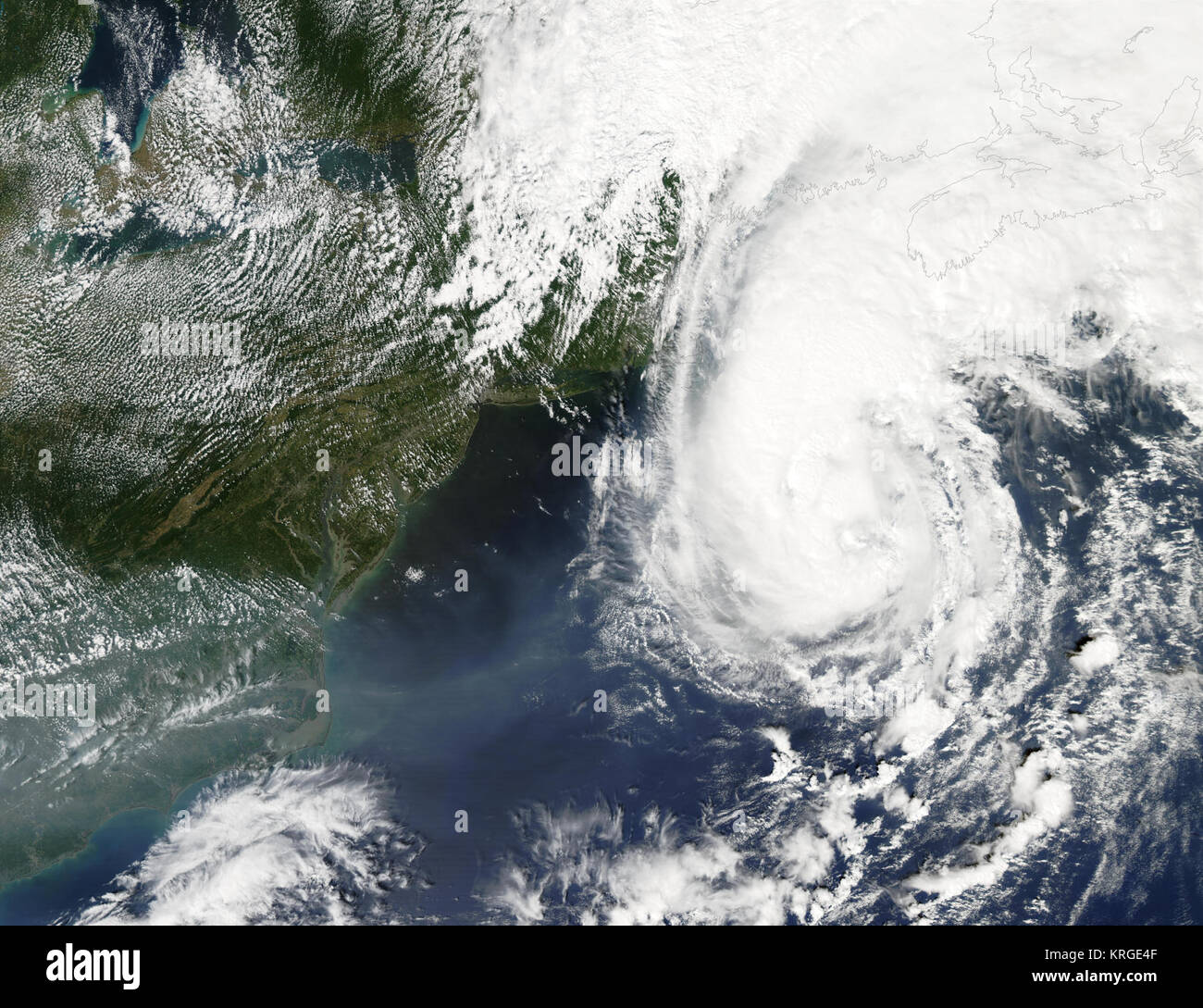Hurricane Gustav 11 sept 2002 1800Z Stock Photo - Alamy