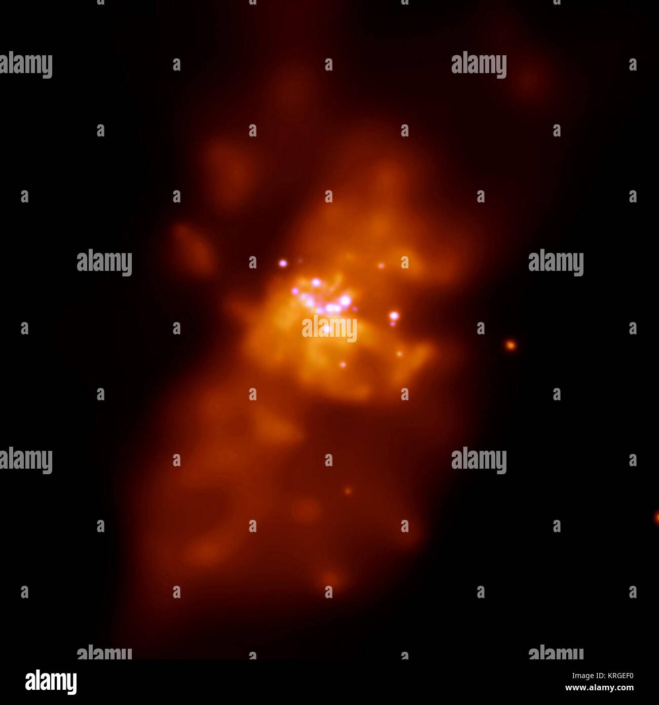 Messier 82 Supernova Hubble