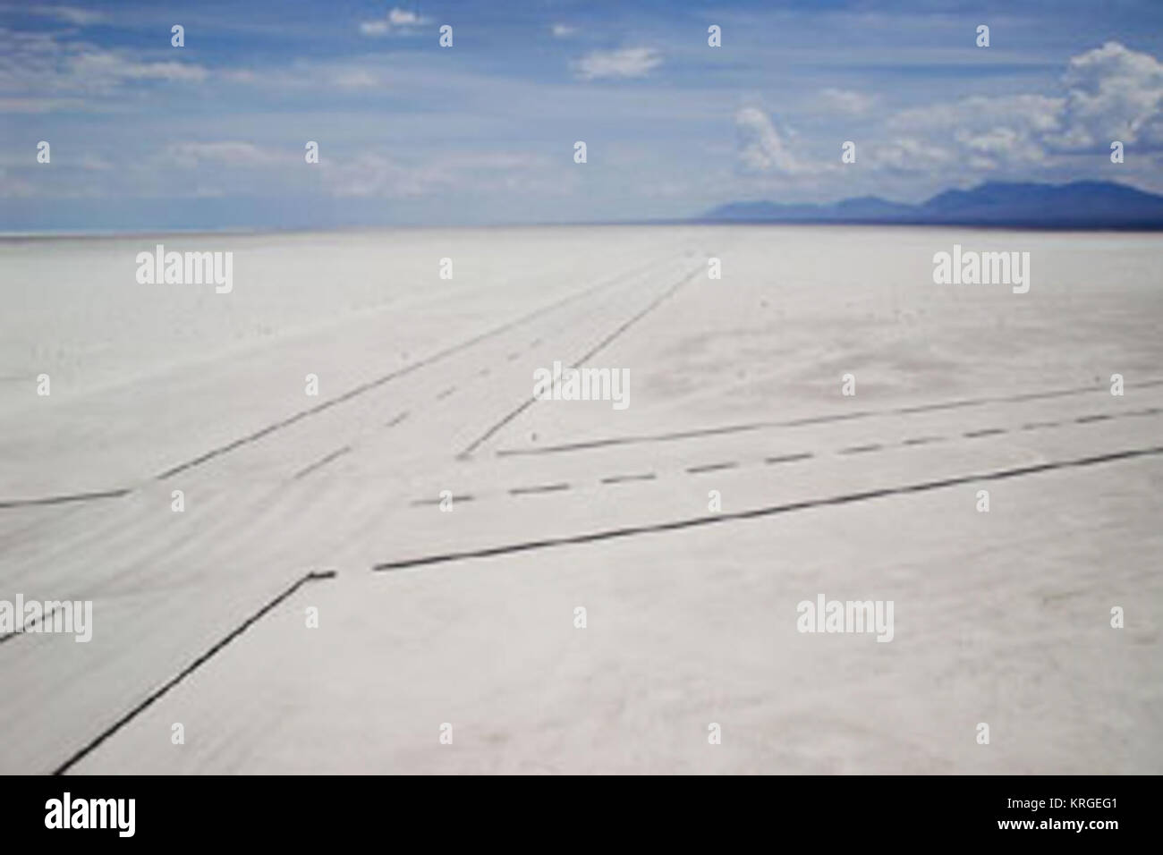 Runways White Sands Space Harbor Stock Photo - Alamy
