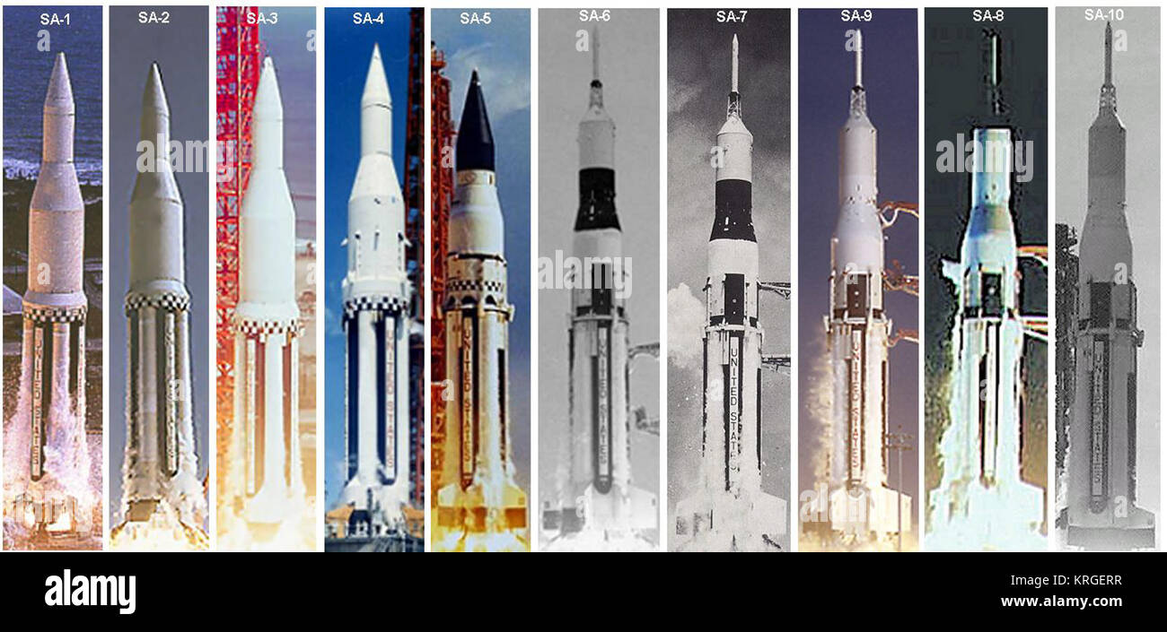 Saturn i rocket hi-res stock photography and images - Alamy