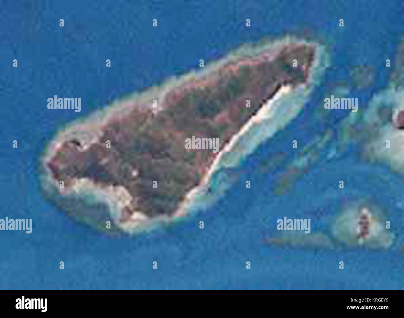 Goods Island Torres Strait 28Landsat29 Stock Photo - Alamy