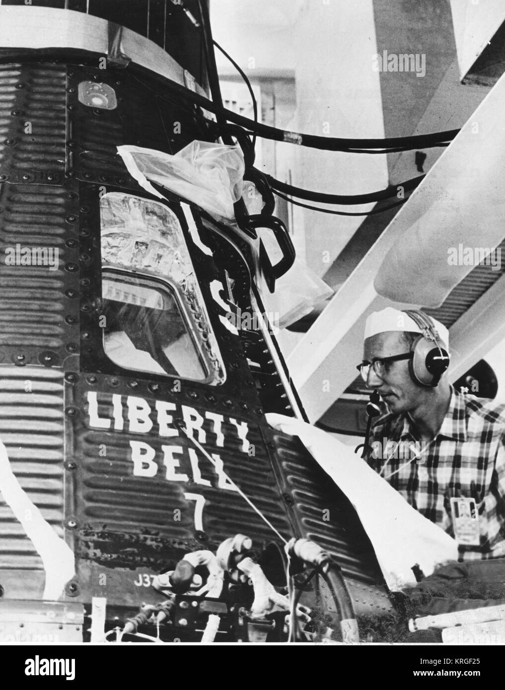 Liberty Bell 7's systems are tested before launch 61-MR4-53 Stock Photo ...