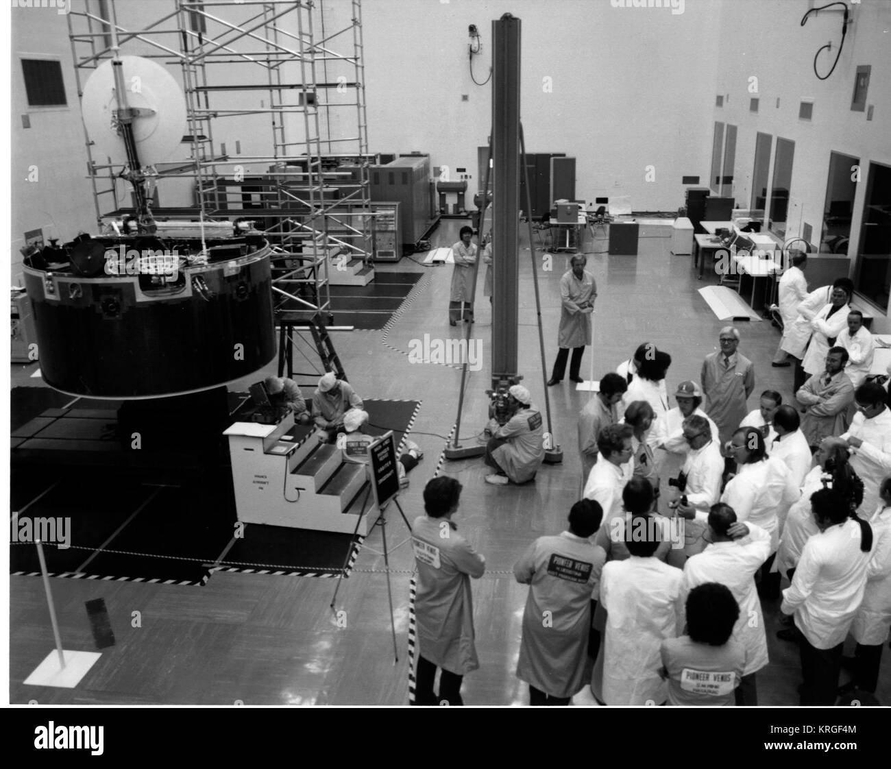 Pioneer Venus 1 is presented to the press Stock Photo - Alamy