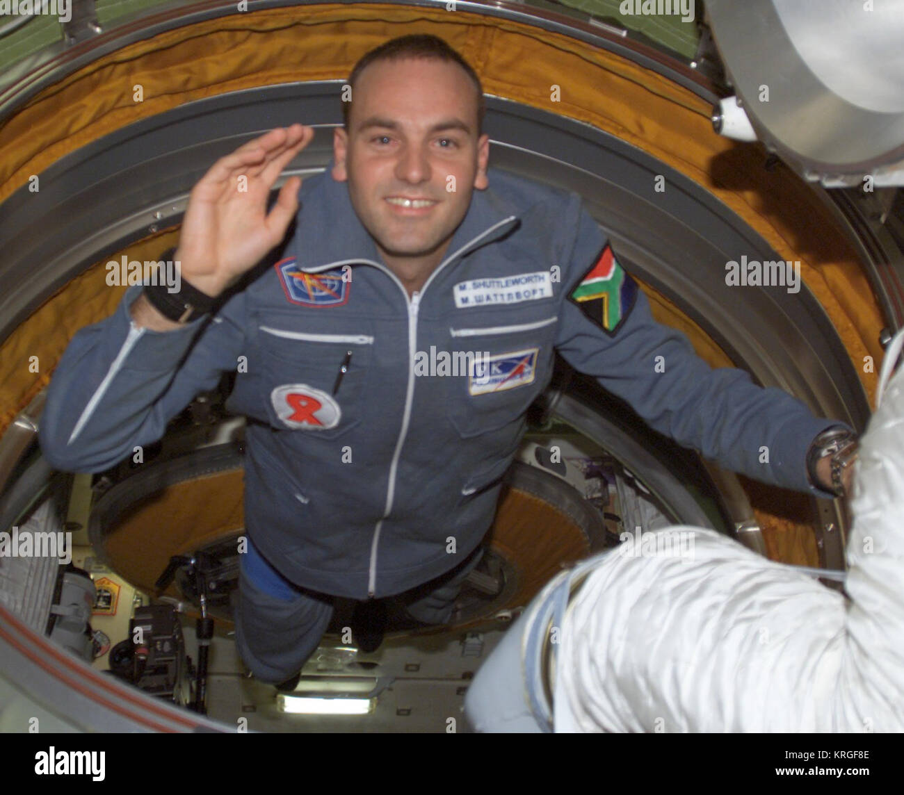 Mark Shuttleworth NASA Stock Photo - Alamy