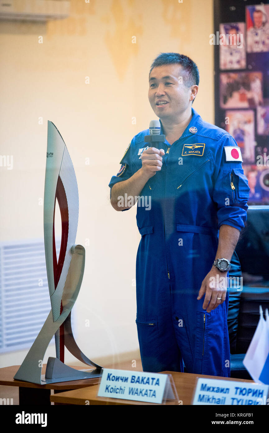 Expedition 38 Flight Engineer Koichi Wakata of the Japan Aerospace ...