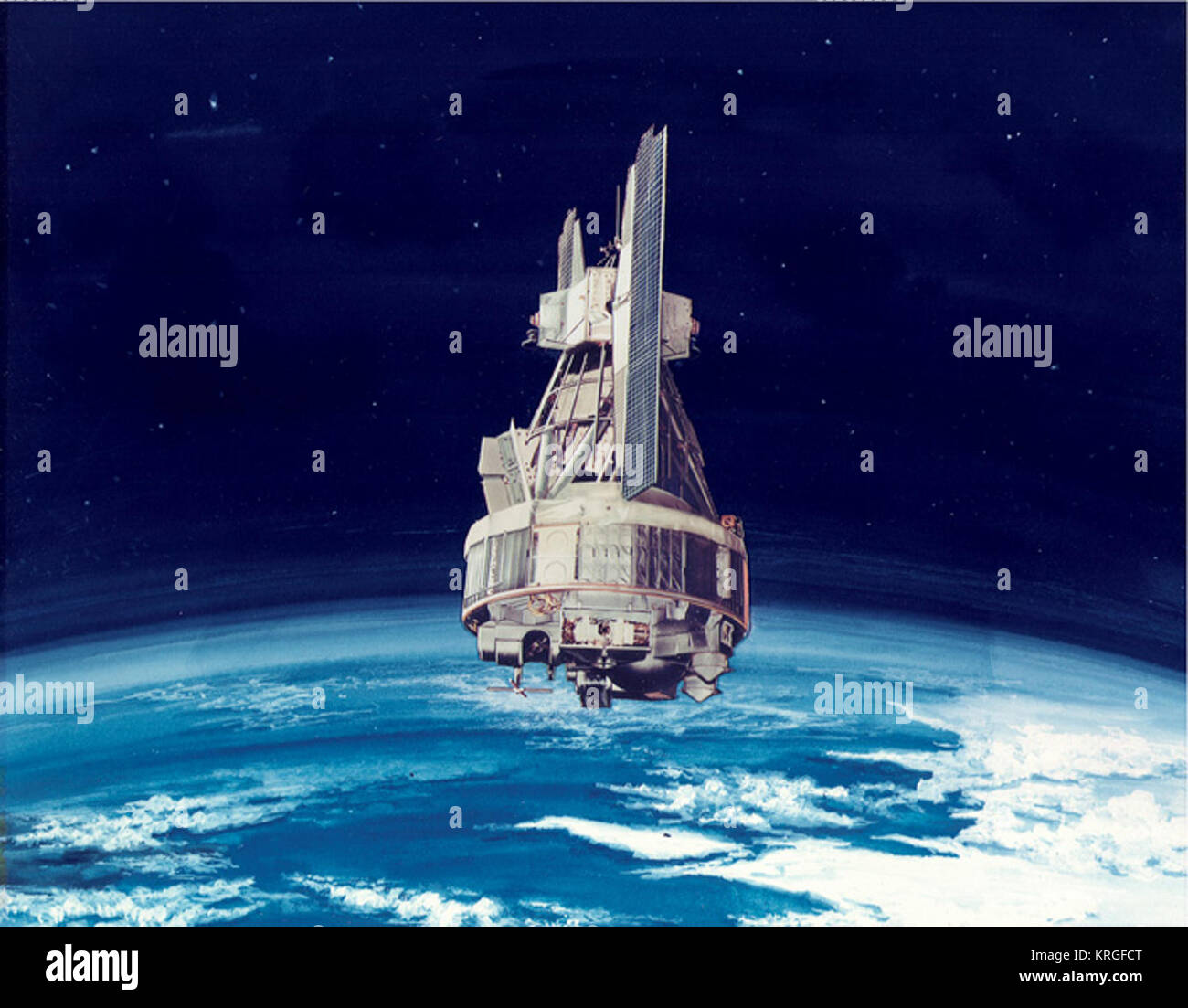 Nimbus III artist rendering Stock Photo - Alamy