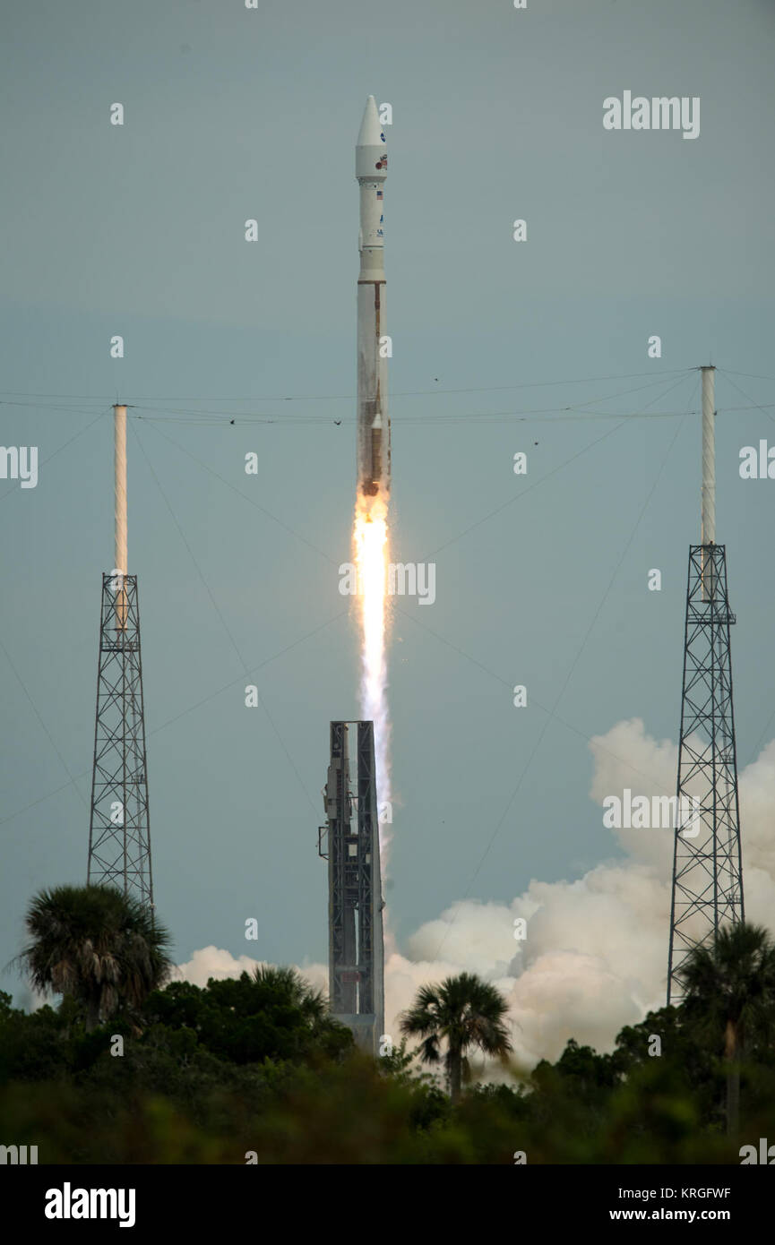 The United Launch Alliance Atlas V rocket with NASA’s Mars Atmosphere and Volatile Evolution ...
